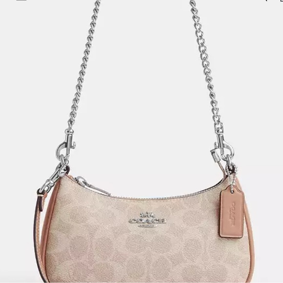 Coach | Bags | Coach Teri Mini Crossbody Bag In Signature Canvas | Poshmark